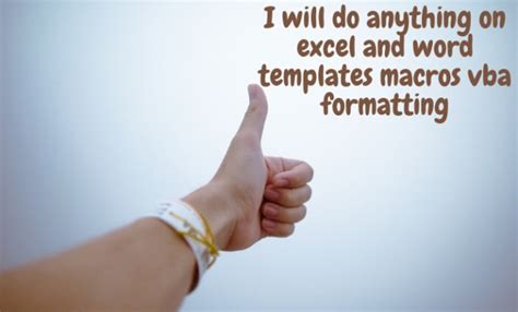 Do Anything On Excel Templates Macros Vba Formatting By Mohammadturk101