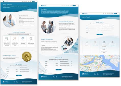 Website Design Aureus Asset Management Professional Services Case