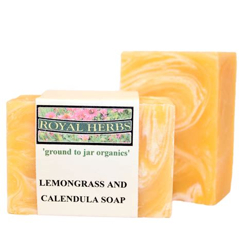 Lemongrass And Calendula Bar Soap Royal Herbs
