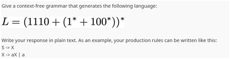 Solved Give A Context Free Grammar That Generates The Chegg