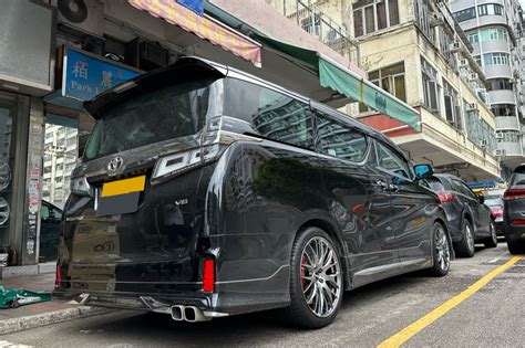 Toyota Vellfire 20 Rays Homura 2x9plus Grace Silver Qnk Wheels 國華膠輪 Kwok Wah Tyre Hk
