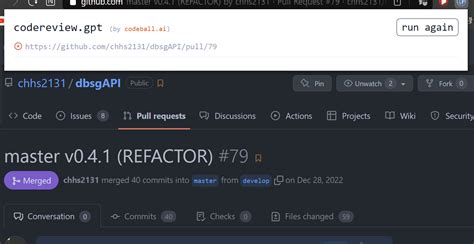 Fails With No Details On The Cause Of The Failure Issue Sturdy Dev Codereview Gpt GitHub
