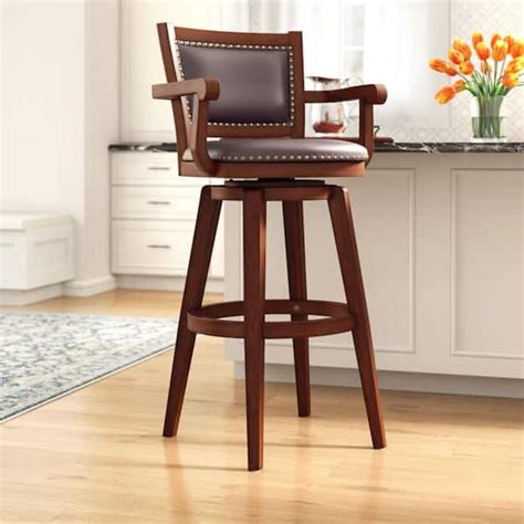 High Back Extra Tall 34 40 In Bar Stools The Home Depot