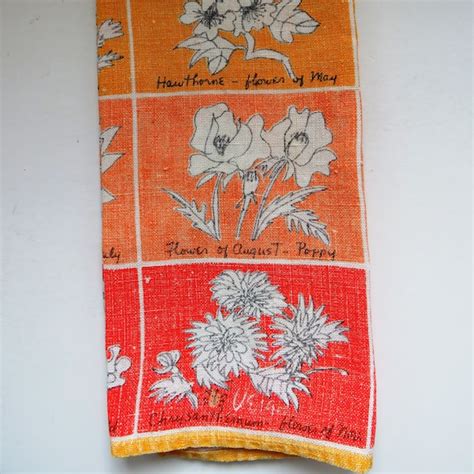 Vera Linen Towel Etsy