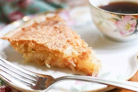 French Coconut Pie Recipe Simple And Easy