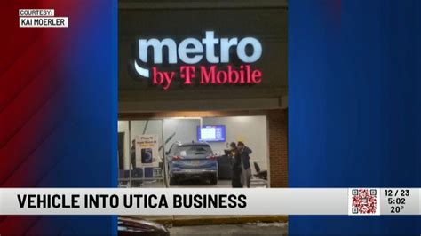Suv Crashes Into T Mobile Store In Utica Driver Charged With Dwi Youtube
