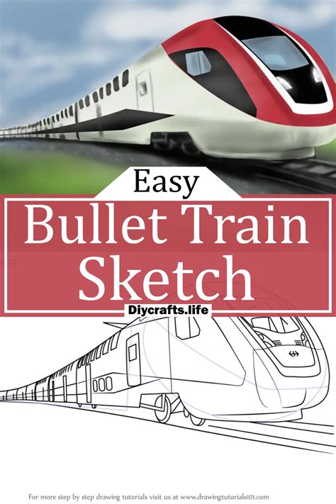28 Easy Train Drawing Ideas Step By Step Guide Diy Crafts