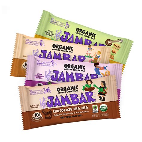 JAMBAR Organic Energy Bars — TC Running Co