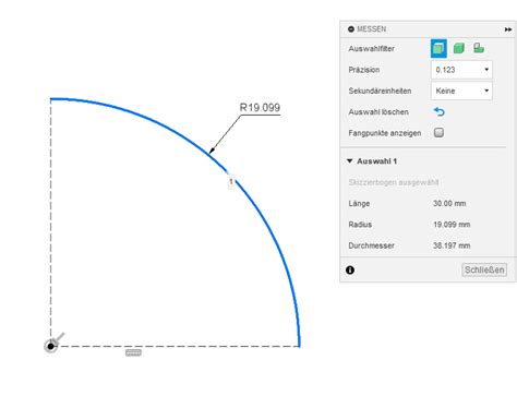 Solved Dimension Arc Length In A Sketch Autodesk Community