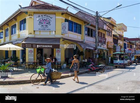 Kampot Cambodia Kampot Province Colonial District Old French Style