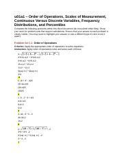 PSYC FP4700 CosgriffAngelica Assessment1 1 1 Docx U01a1 Order Of