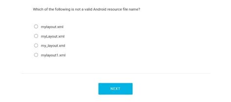 Which Of The Following Is Not A Valid Android Resource File Name Mylayou