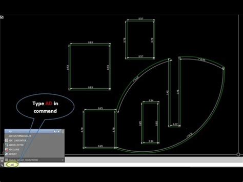Auto Dimension (AD) Useful AutoCAD Lisp - YouTube