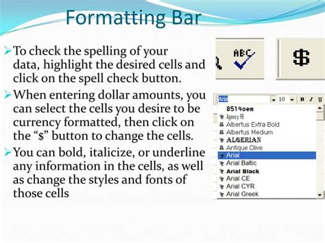 Ppt On Ms Excel Ppt