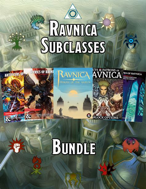 Subclasses Of Ravnica Bundle Dungeon Masters Guild Drivethrurpg