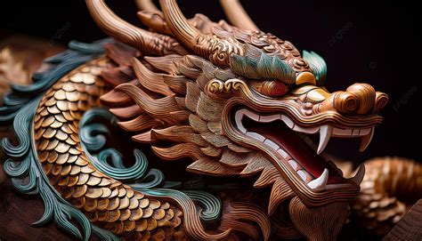 복잡한 나무 용 조각품 용 조각품 활기 없는 배경 일러스트 및 사진 무료 다운로드 Pngtree