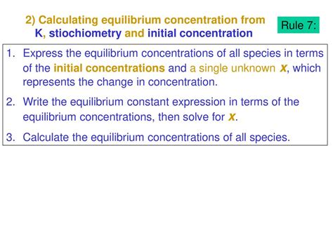 Chemical Equilibrium Chapter Ppt Download