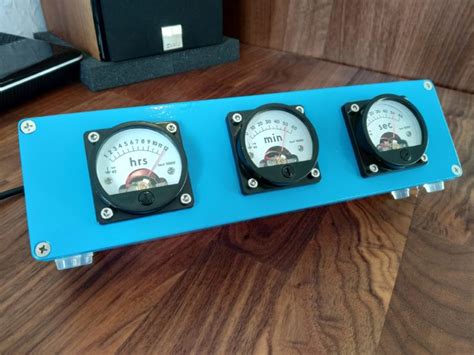 Three Voltmeters Combined Into One Clock Any Engineer Would Love Arduino Blog