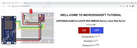Esp8266 Nodemcu Web Server With Littlefs