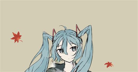 初音ミク 秋スタイルミクさん Mugwortのイラスト Pixiv
