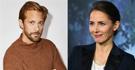 Så Höll Alex Skarsgård Och Tuva Novotny Relationen Hemlig Elle
