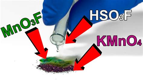 Mno3f Is Much More Reactive Than Mn2o7 Permanganyl Fluoride Youtube