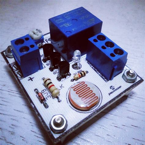 Rangkaian Sederhana Ldr Light Dependent Resistor