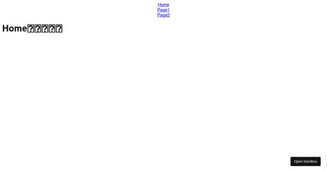 React Codesandbox