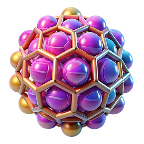 Dramatic Urban Microscopic View Of A Crystal Lattice Structure Vibrant Colors Abstract