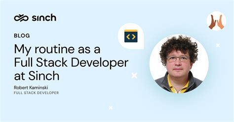 My Routine As A Full Stack Developer At Sinch By Sinch Sinch Blog Medium