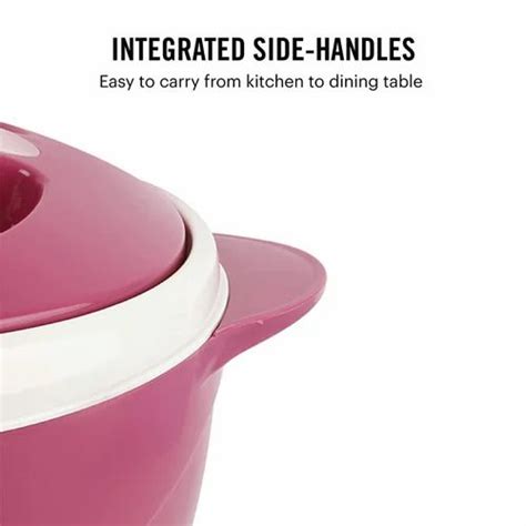 Cello Sapphire Insulated Inner Steel Casserole 1500 Ml At Rs 280piece