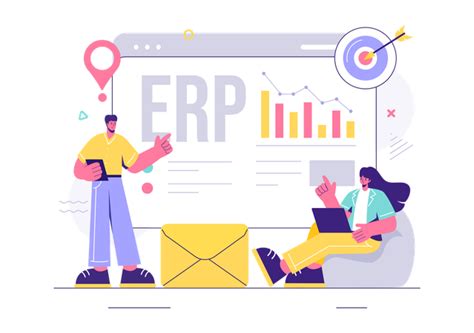Erp System Illustration Pack 10 Free Download Seo And Web Illustrations