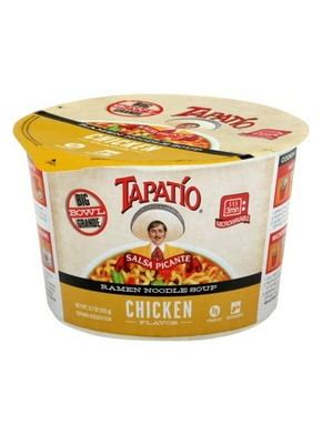 Tapatio Ramen Noodles In Soup