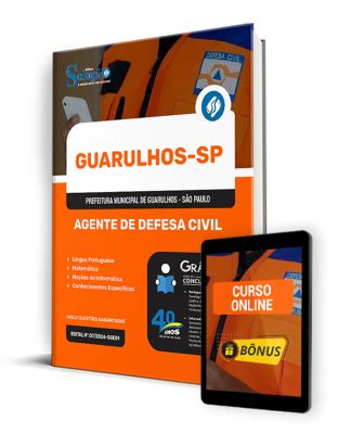 Apostila Prefeitura De Guarulhos SP 2024 Agente De Defesa Civil