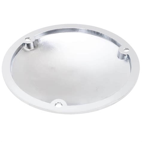 Cycle Standard 3 Hole Chrome Derby Cover For 1970 98 Harley Davidson
