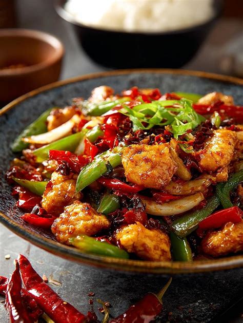 30 Minute Spicy Szechuan Chicken Stir Fry Recipe Recipes Molly