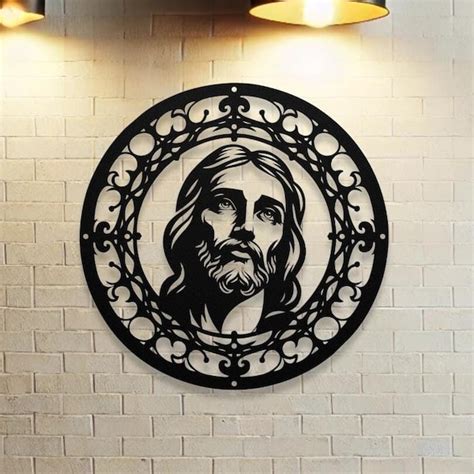 Jesus Metal Art Etsy