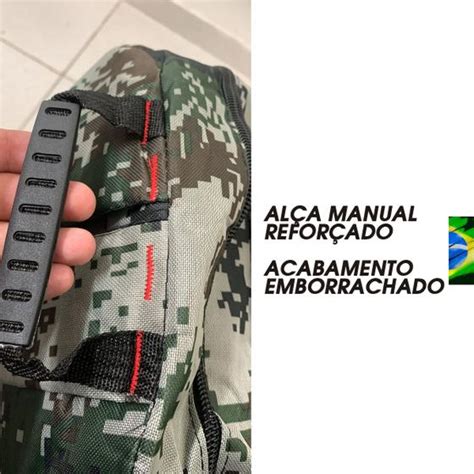 Mochila Trilha Exército Lona Militar Super Resistente Forte Tatica