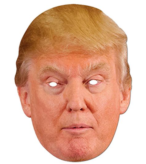 Donald Trump Celebrity Card Party Face Mask In Stock Now With Free Uk