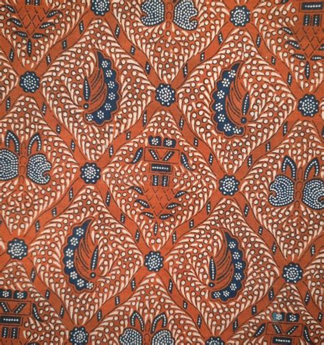Javanese Traditional Batik Stock Image Image Of Pattern 270276259