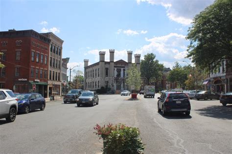 North Hampton Massachusetts Downtown Business Editorial Image Image