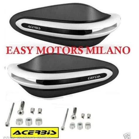 ACERBIS PARAMANI BIANCO NAKED MOTO CROSS MOTARD DUAL ROAD PIAGGIO