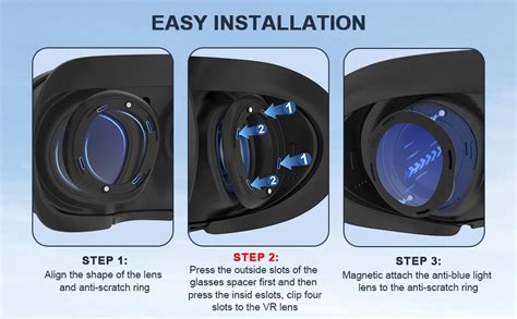 Lens Protector Anti Fog Kit For Meta Quest 3 Lens