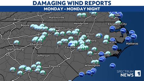 Storm Aftermath Severe Weather Causes Damage In Nc