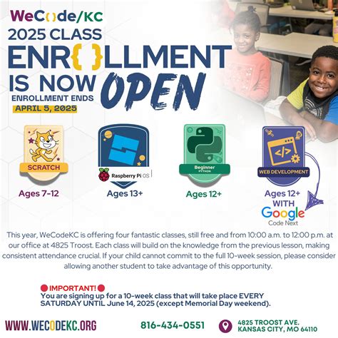 Wecode 🔴 Important 🔴 Wecode Kcs Spring Classes Start April 5th Get