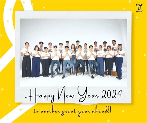 Yeeraf Happy New Year 2024 Yeeraf Coltd บริษัท ยีราฟ จำกัด