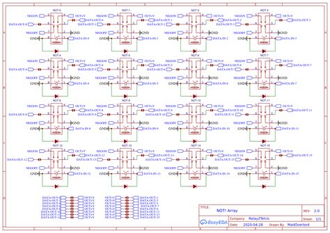 Bit Relay Mux Not Relay Breadboard OSHWLab