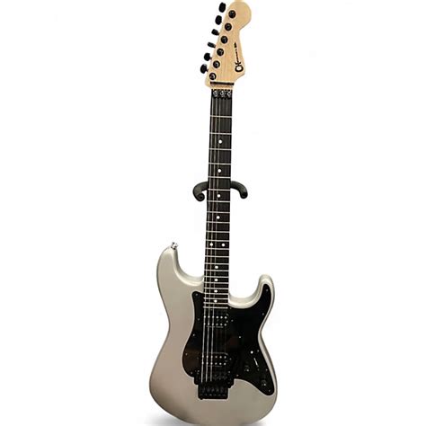 Used Charvel Pro Mod So Cal Silver Solid Body Electric Guitar Guitar
