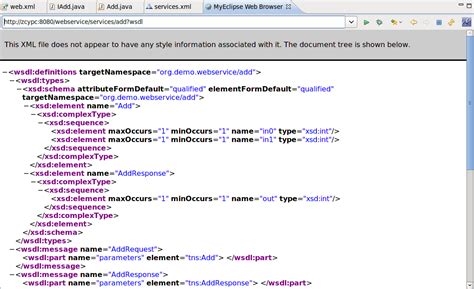 Myeclipse Webservice Golang