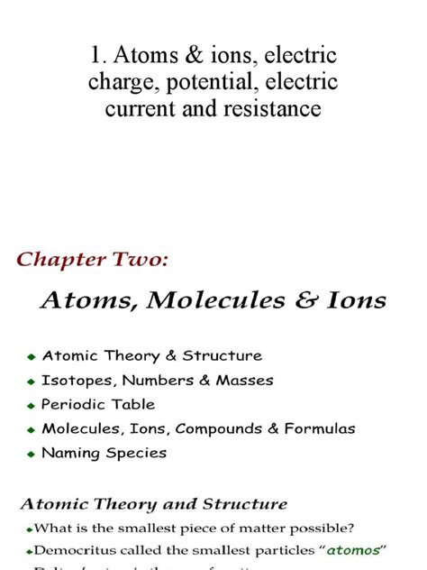 Handout Atom Elemen Molokul Ion Pk Akto Pdf Ion Ionic Bonding